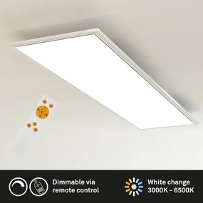 Brilo - LED Stmívatelné stropní svítidlo SLIM LED/24W/230V 100x25 cm + DO