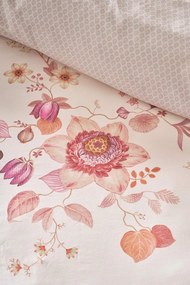 Pip Studio perkálové povlečení Everbloom Light Pink - 140 x 200 + 70x90 (Oboustranné perkálové povlečení na jednolůžko )