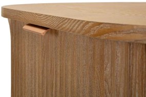 Designová komoda Jahzara 80,5 cm hnědá
