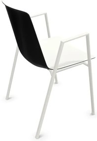 WIESNER HAGER - Konferenční židle NOOI 6603 - plastová s područkami