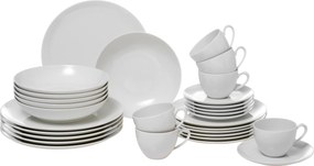 XXXLutz KOMBINOVANÁ SOUPRAVA 30dílné, porcelán keramika Seltmann Weiden - Kolekce nádobí - 003123041702