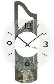Designové nástěnné hodiny 9680 AMS 42cm