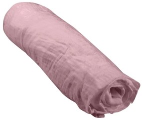 Napínací mušelínové dětské prostěradlo do postýlky 60x120 cm – Bébé Douceur