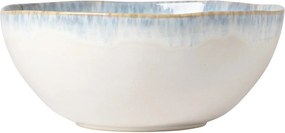 Bílá/modrá mísa z kameniny ø 28 cm Brisa – Costa Nova