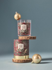 Sinsay - Vánoční vonná svíčka Winter Berries - světle fialová