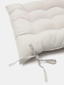 Sinsay - Prošívaný podsedák na židli s tkaničkami - šedá