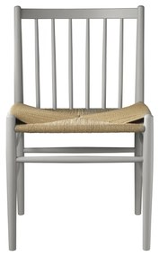 Židle z bukového masivu J80 agátově šedý lak