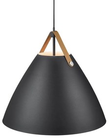Designové skandinávské svítidlo nad stůl Strap  Designové skandinávské svítidlo nad stůl Strap Barva: Černá, Průměr: 680 mm