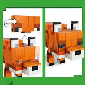 LEGO® Minecraft® 21588 Liška / Počet dílků: 497 / od 10 let