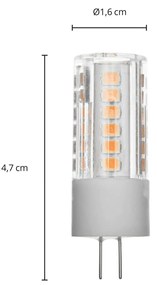 Arcchio LED kolíková žárovka G4 3,4W 2 700K 2ks