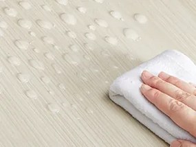 Kulatý konferenční stolek Vasagle Moris 75 cm krémový/béžový