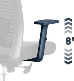 Mark Adler Manager 2.6 černá / Kancelářské ergonomické křeslo / nosnos