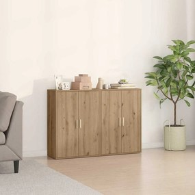 Servírovací skříň 2 ks Artisanový dub 60 x 31 x 84 cm 3334303