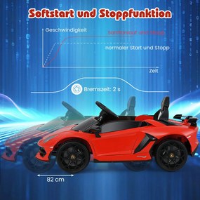 Costway Elektrické auto Lamborghini pro dětské vozidlo