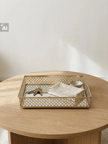 Sinsay - Dekorativní podnos - zlatá