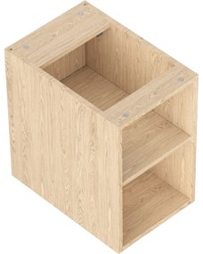 Mexen Box-A, otevřená skříňka s policí 30 cm, dub, 91AX2-0300-470-0-81