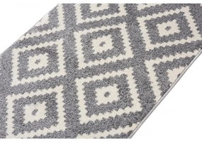 Kusový koberec Remund šedý atyp 80x400cm