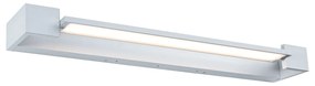 Paulmann 71207 Lucille, mat hliníkové nástěnné svítidlo s nastavitelným směrem svícení, 17W LED 2700K tříkrokové stmívání, 60cm, IP44