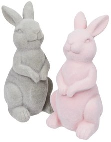 Butlers EASTER Králíček 15 cm - sv. růžová