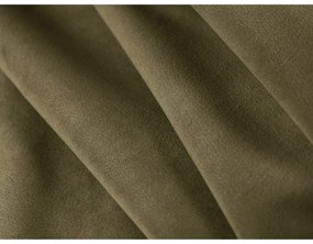Khaki sametová pohovka 180 cm Strino – Cosmopolitan Design