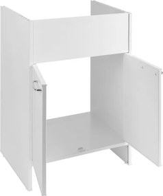 Aqualine Aqualine, Skříňka pod výlevku 58,2x78x38,3cm, plast, bílá, PI28038