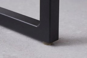 Noble Home 2 dílný set černých kovových nohou ke konferenčním stolkům Elements
