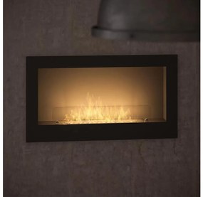 InFire - Vestavěný BIO krb 90x50 cm 3kW černá INSIDE 900