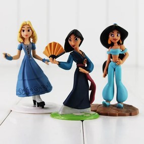 Figurky Disney Princezny z pohádek 6 ks