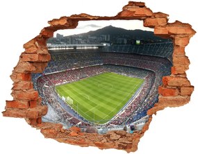 Wallmuralia Samolepící díra na stěnu Barcelona stadion 90x70 cm