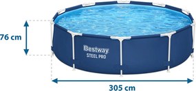 Název produktu: Dětský bazén s rámem 305 x 76 cm 16v1 Bestway 56679