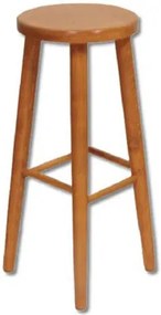 ImportWorld Barová stolička Wilfred masiv v70 cm (Barva dřeva: Ořech)