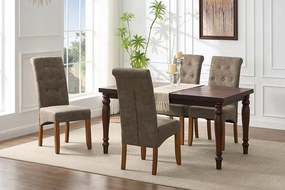 Designová jídelní židle Eileithya taupe