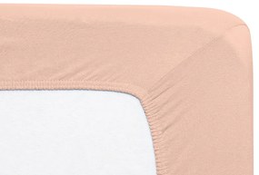 Florella Prostěradlo Avance Jersey 45 Rosé, 90-100x200 cm