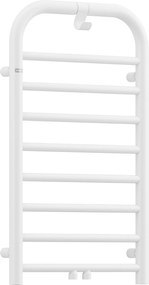 Deante Silia, koupelnový radiátor 500x850 mm, 335W, bílá matná, DEA-AGI_AG31