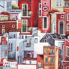 SCANquilt povlak SOFAS manarola pestrá 45 x 45 cm