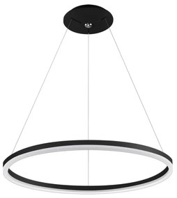 Palnas 62002125 DONA závěsné svítidlo LED 60cm 42W 2730lm 3000K černé Závěsná svítidla