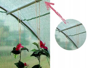 Fóliovník s 8 segmenty STRETCH 1000x400 cm zelený