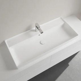 VILLEROY & BOCH Villeroy &amp; Boch COLLARO - Umyvadlo na skříňku 1000x470x160 mm, s přepadem, bílá Alpin CeramicPlus 4A331GR1