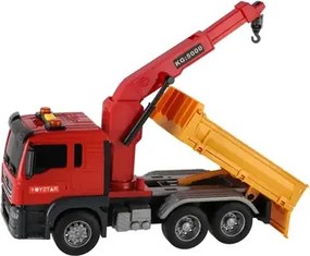 TEDDIES Auto technických služeb 27 cm / Plast / Na setrvačník / Světlo