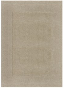 Flair Rugs koberce Kusový ručně tkaný koberec Tuscany Textured Wool Border Natural ROZMĚR: 120x170