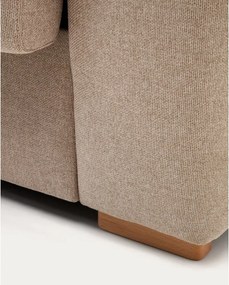 Béžová rozkládací pohovka 244 cm Anley – Kave Home