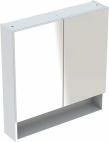 Geberit Selnova zrcadlová skříňka 58,8x85 cm lakovaný 501.264.00.1