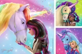 Ravensburger Unicorn Academy – Magie a přátelství / Dětské puzzle / 3x