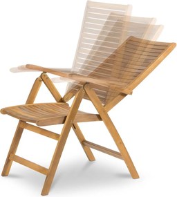 Polohovací zahradní křeslo Fieldmann FDZN 4101-T