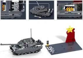 Sluban Model Bricks M38-B1234 Tank ZTS-99AS v měřítku 1:35