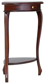 furniture-nabytek.cz - Masivní rohový toaletní stolek Camford z mahagonu, lakovaný, hnědý