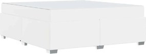 Rám postele Bílá 180 x 200 cm PVC 3399247