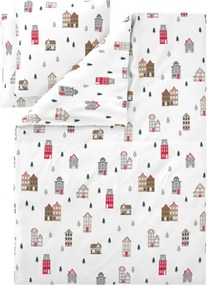 Livarno® Oboustranné jemné flanelové povlečení / jemné flanelové povlečení, 200 x 220 cm (dům)