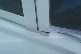 Polysan ZOOM LINE sprchové dveře 900mm, čiré sklo ZL1390