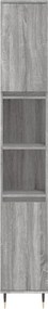 vidaXL 3dílný set koupelnového nábytku kompozitní dřevo [3190219] Barva: hnědý dub